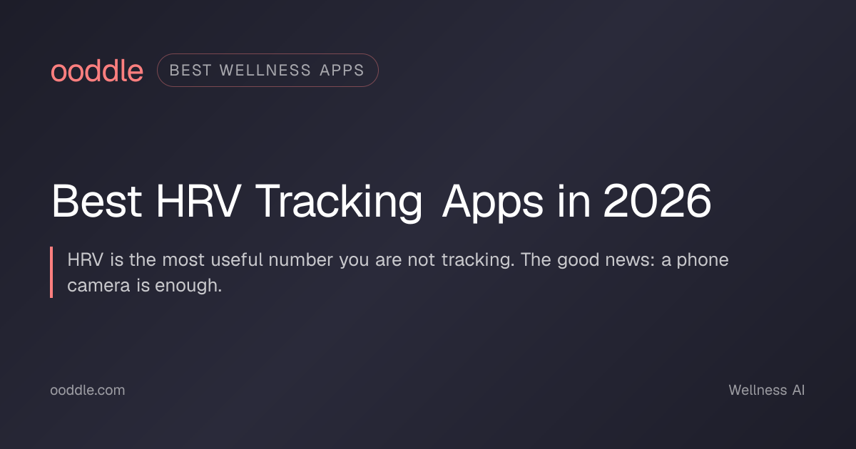Best HRV Tracking Apps in 2026 - ooddle